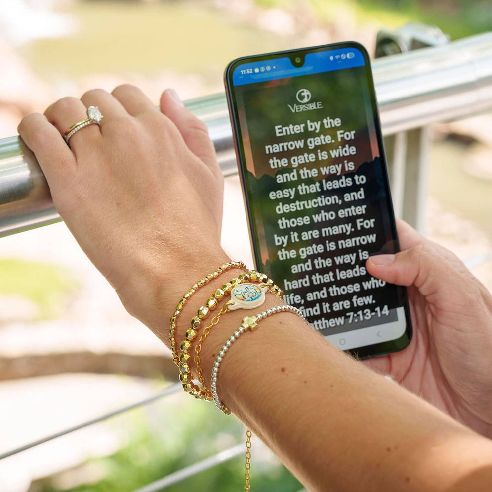 Tap To Pray™ - Survivor Series Handmade Bracelets: .999 Silver-Plated ...